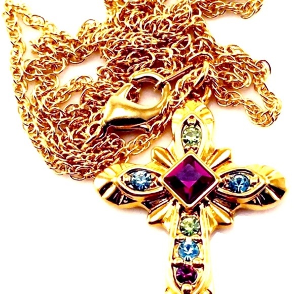 Premier Designs | Jewelry | Premier Designs Dominique Cross Necklace ...